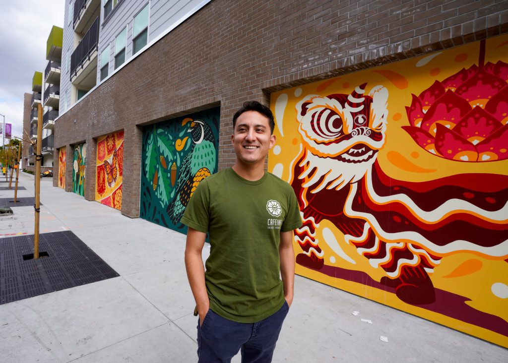 City Heights Plaza Del Sol Muralist, Josué Baltézar, Profiled In The ...